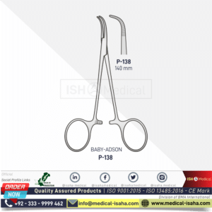 Artery forceps for preparation and ligature - plastic surgery | ISAHA