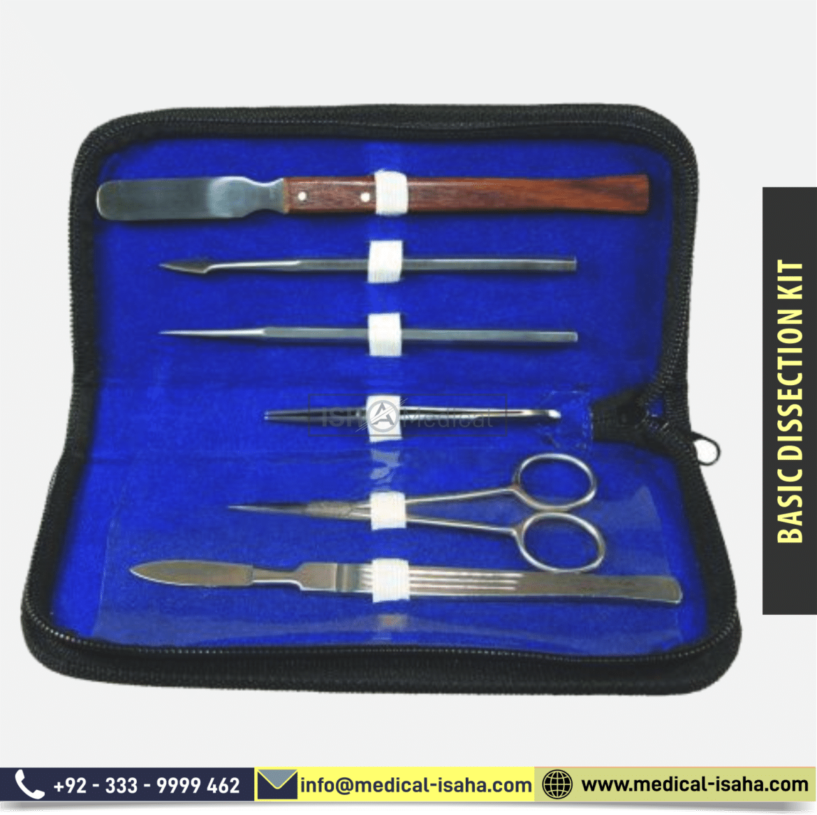 Basic Dissection Box 6 pcs- handmade tools | ISAHA Medical