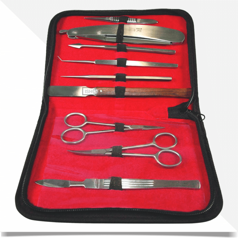 Basic Dissection Set 9 pcs- handmade tools | ISAHA Medical