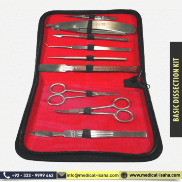 Basic Dissection Set 9 pcs- handmade tools | ISAHA Medical