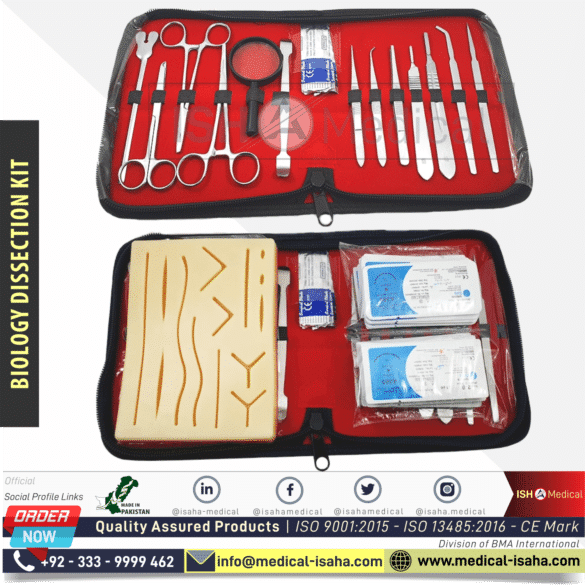 Biology Dissection Kit 14 pcs- handmade tools | ISAHA Medical