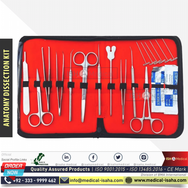 Dissection Box Anatomy 13 pcs - handmade tools | ISAHA Medical