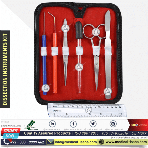 Dissection Instruments Kit 7 pcs- handmade tools | ISAHA Medical