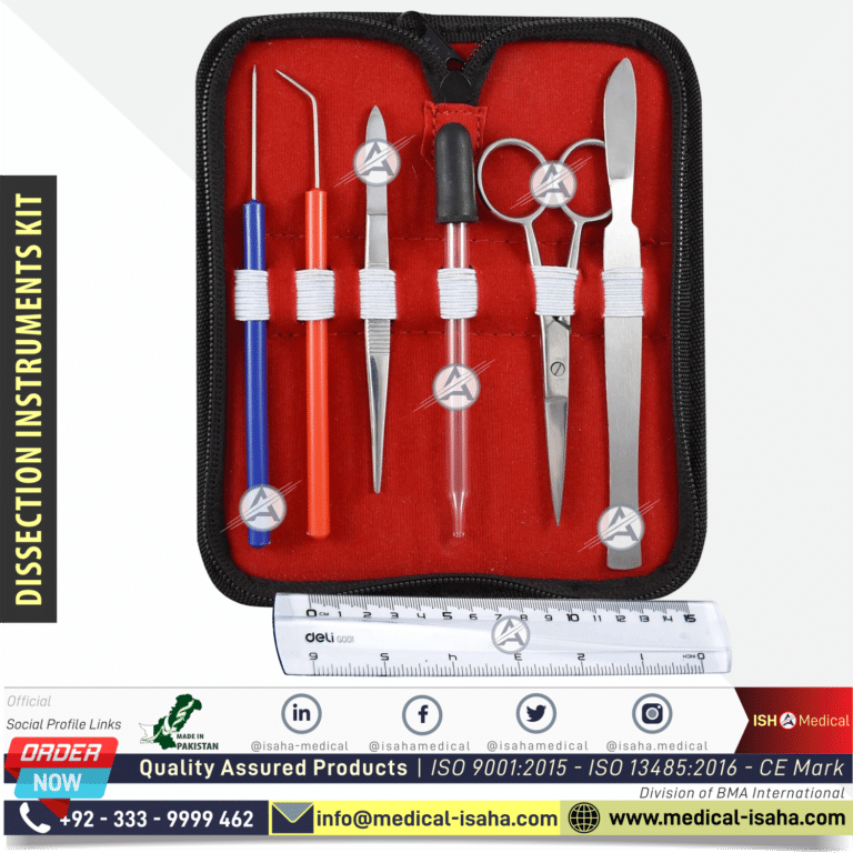 Dissection Instruments Kit 7 pcs- handmade tools | ISAHA Medical