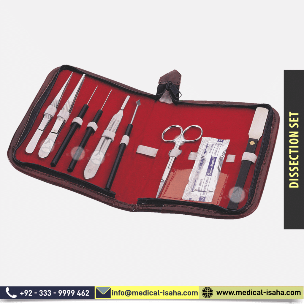 Dissection Set 9 pcs - handmade tools | ISAHA Medical