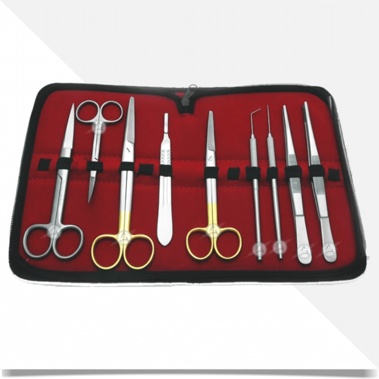 Frog Dissection Kit 9 pcs - handmade dissection tools | ISAHA
