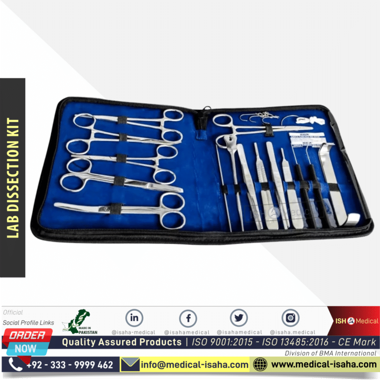 Lab Dissection Kit 15 pcs - handmade dissection tools | ISAHA Med