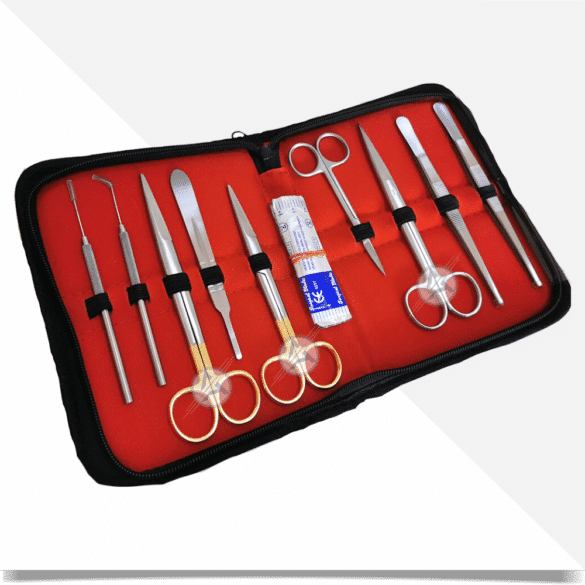 Science Dissection Kit 10 pcs - handmade dissection tools | ISAHA