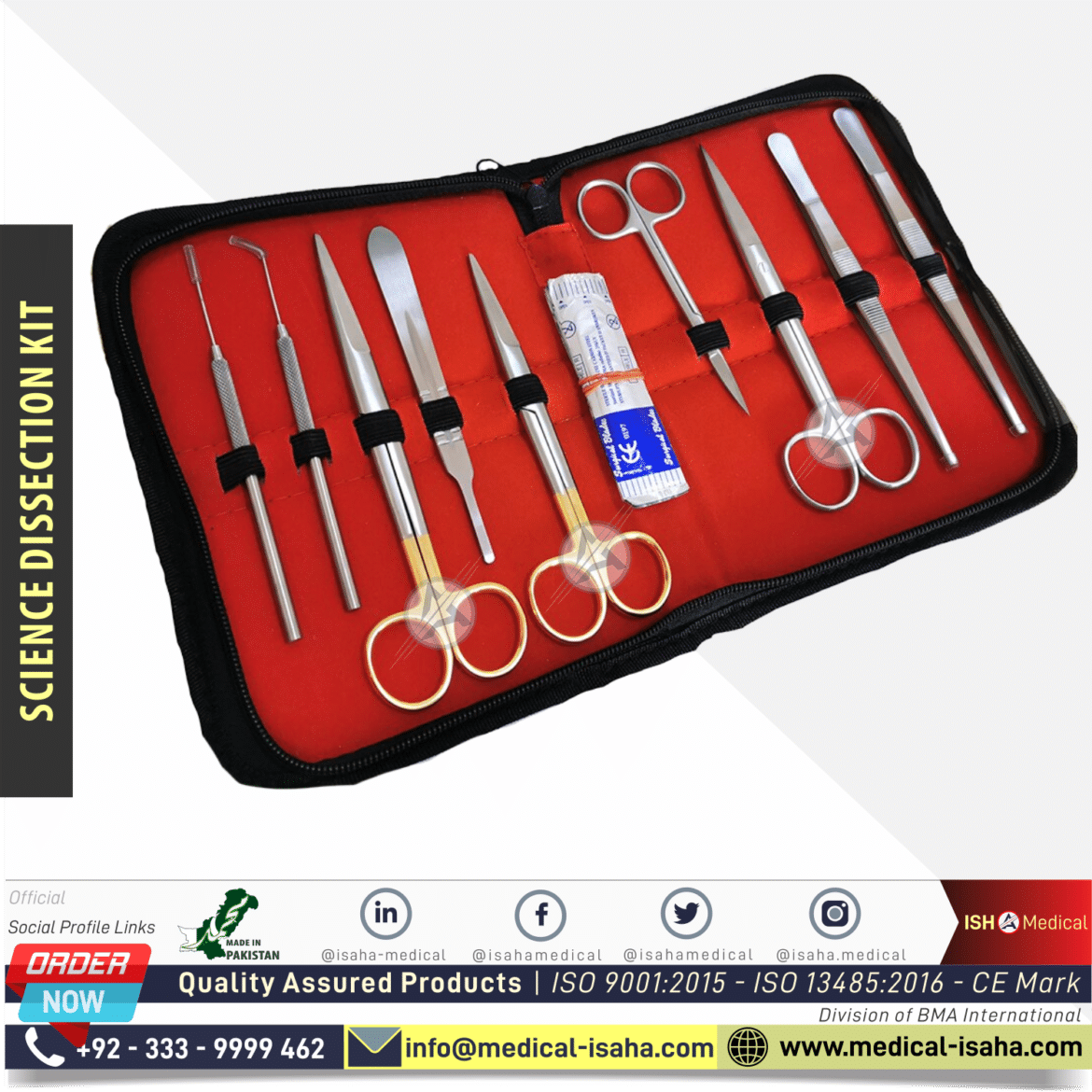 Science Dissection Kits | Premium Hand-Made Quality | ISAHA