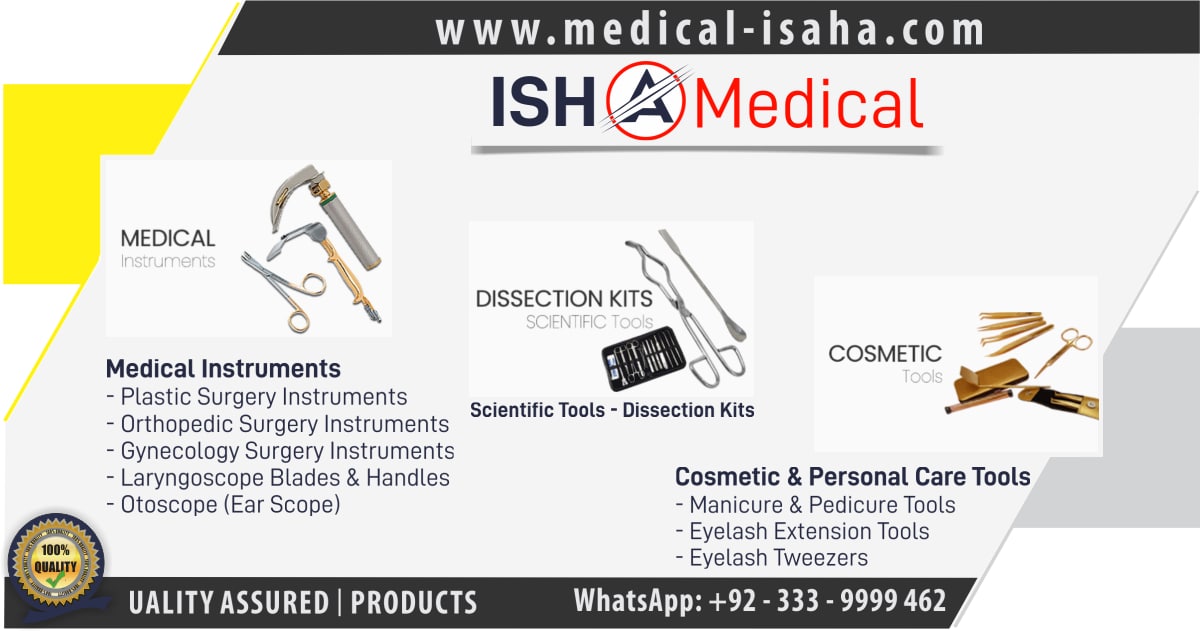 Shop -Medical Instruments, Dissection Kits, Eyelash Tools | ISAHA