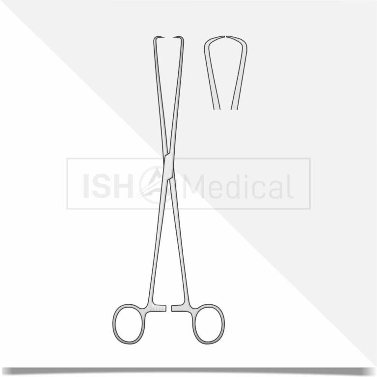 Braun Uterine Forceps 250 mm - ISAHA Medical