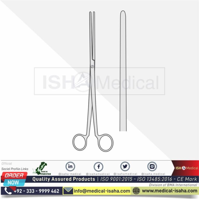 Collin Cotton and Swab Forceps 260 mm - ISAHA Medical