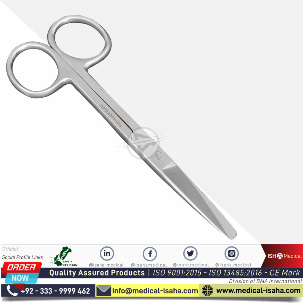 Operating Scissors Sharp Blunt Straight | ISAHA Medical