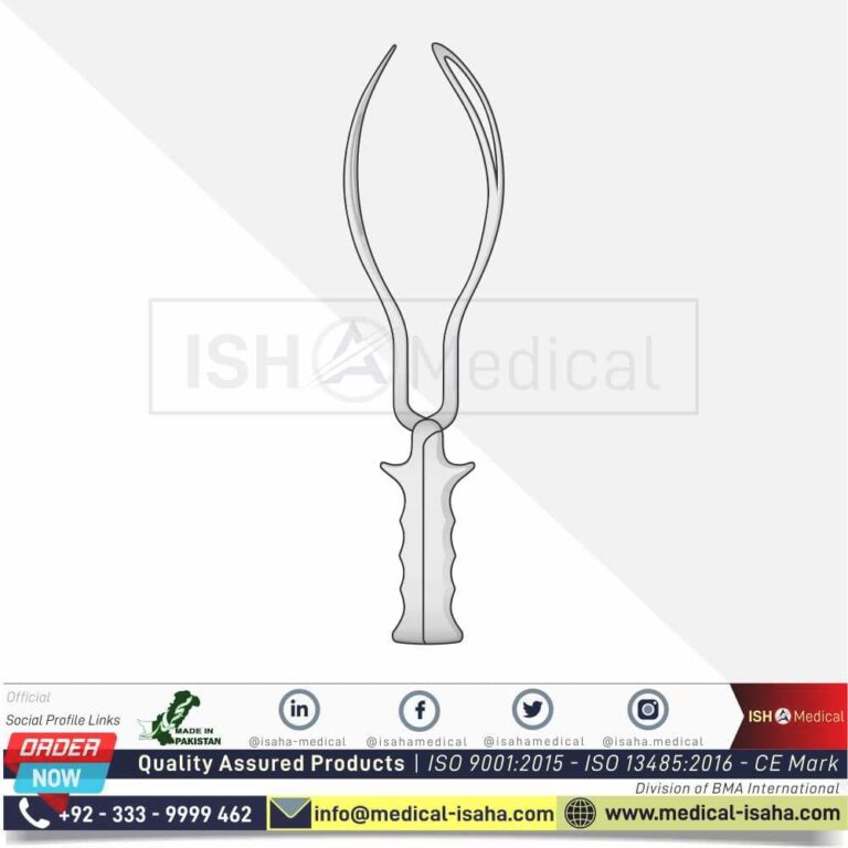 Simpson Braun Hemostatic Forceps 365 mm - ISAHA Medical