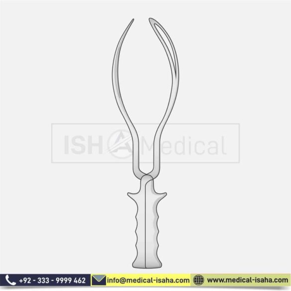 Simpson Braun Hemostatic Forceps 365 mm - ISAHA Medical
