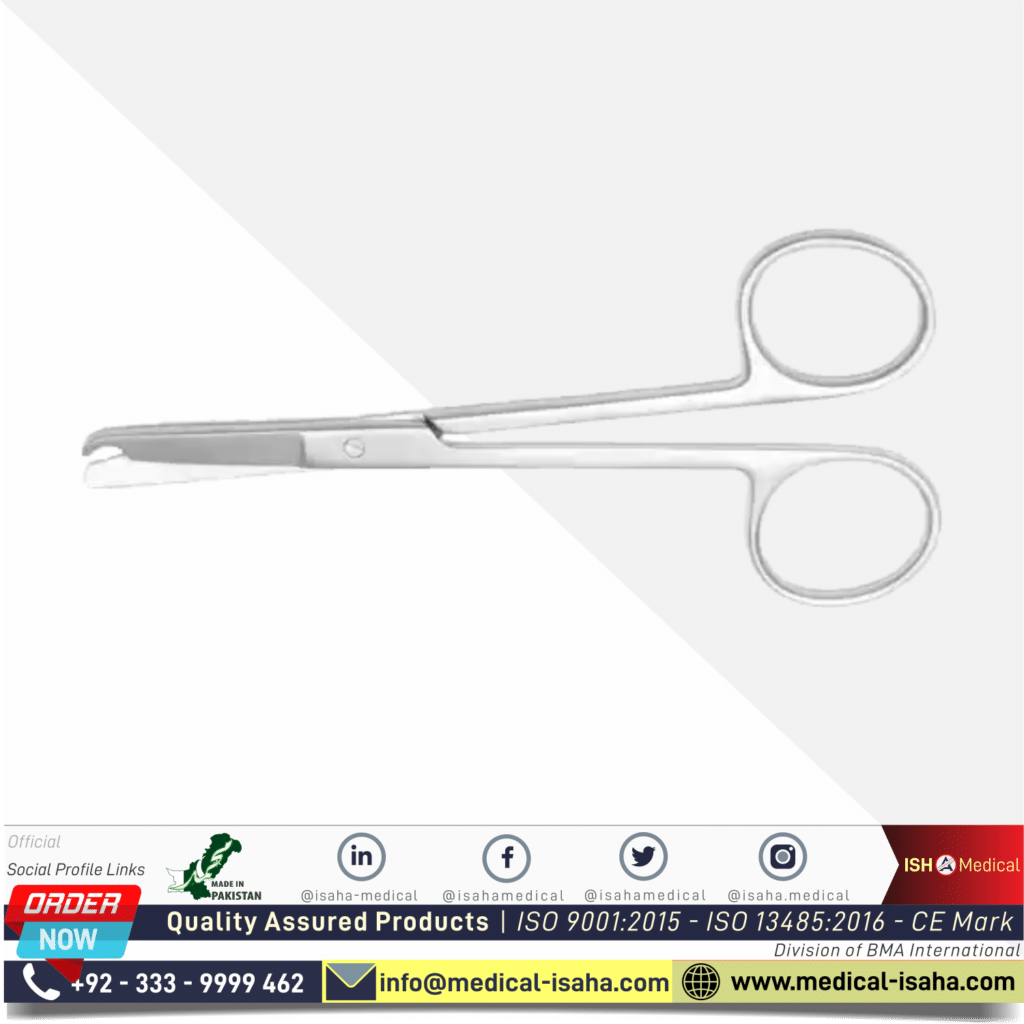 Spencer Stitch Scissors 5 inch | for Body Piercing tasks | ISAHA