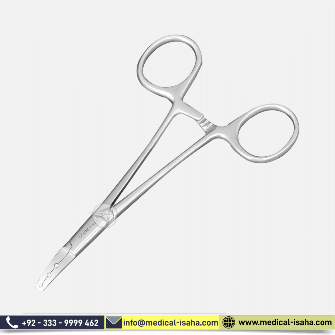 Dermal Anchor Holder Curved for Professional Piercing | ISAHA